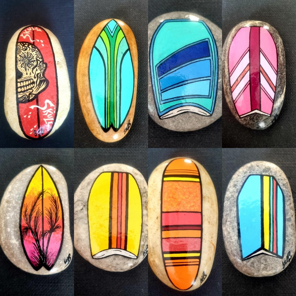 Galets POP ART / galets peints - Les Galets de VirginieWonder